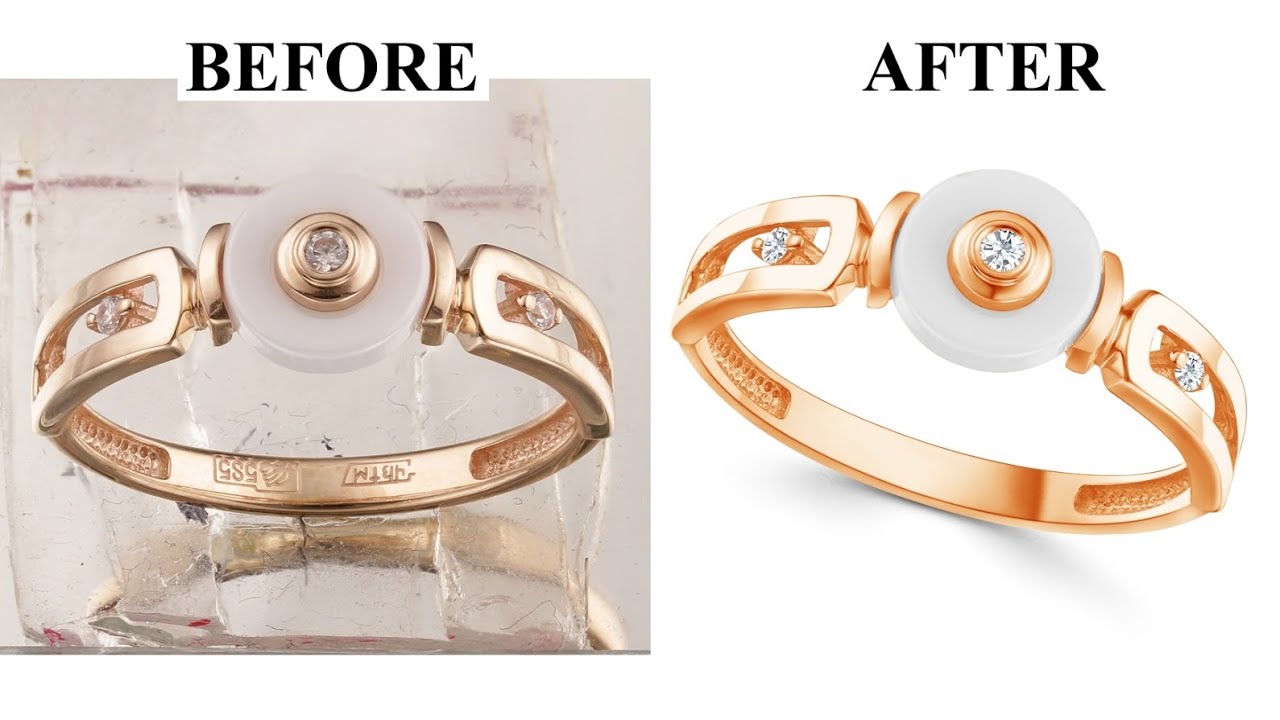 Jewelry retouching tutorial like a pro | Part-23 | Photoshop Research ...