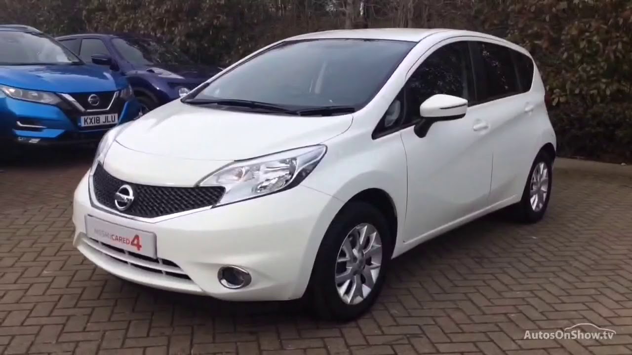 NISSAN NOTE ACENTA WHITE 2015 - YouTube