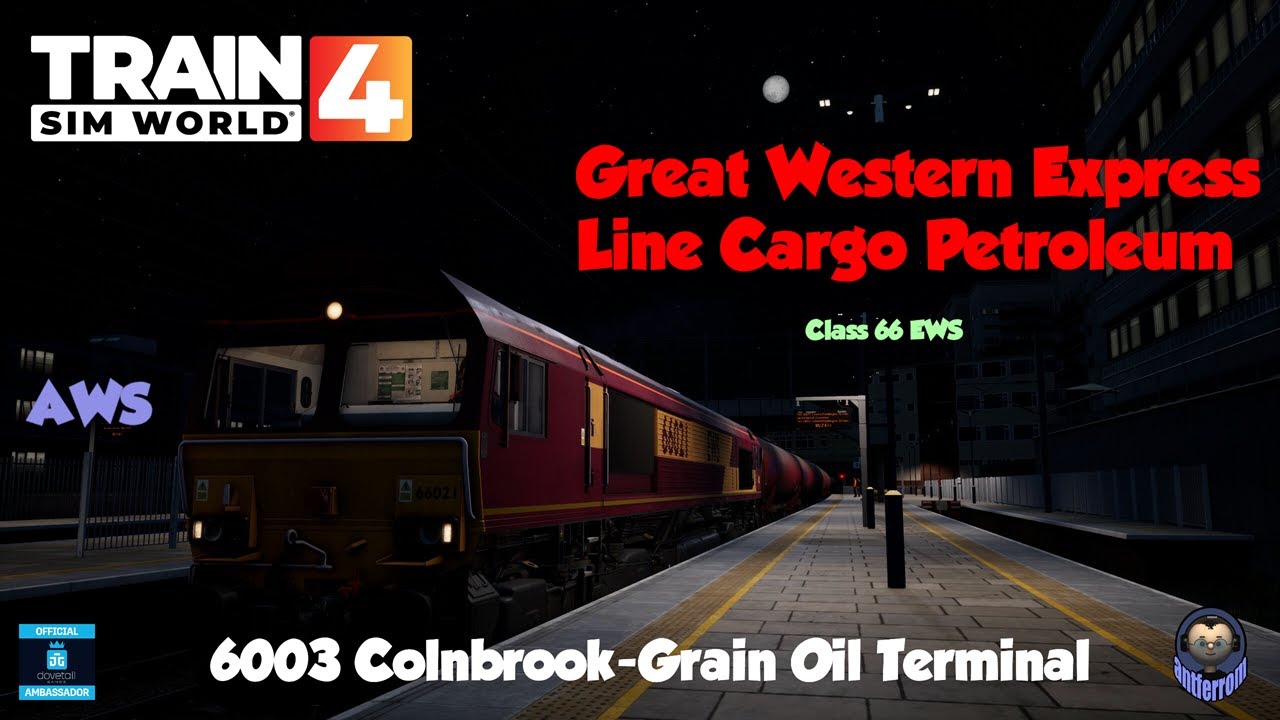 Train Sim World 4, Line Cargo Petroleum, 6003 Colnbrook a Grain Oil ...