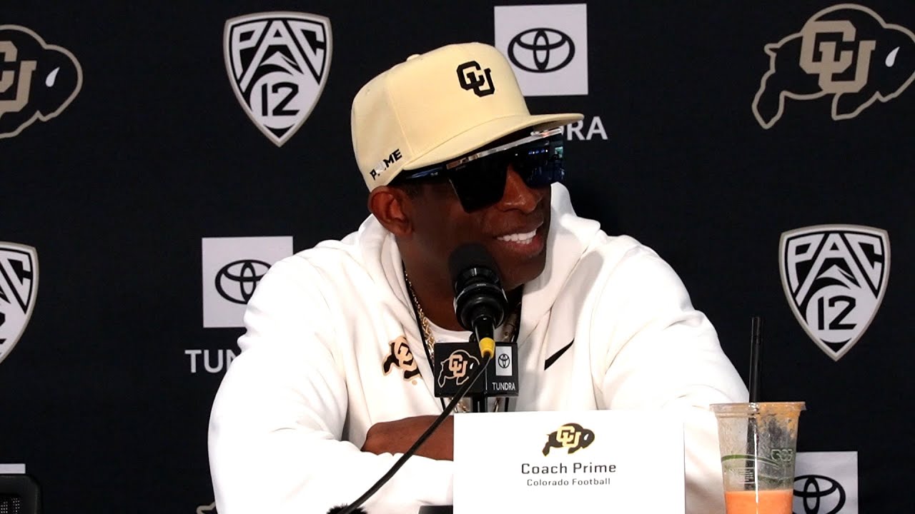 Coach Prime Press Conference: 8/11/23 - YouTube