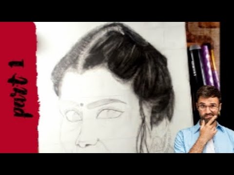 How to shading on hair realistic|part 1 🔥|step wise step method - YouTube