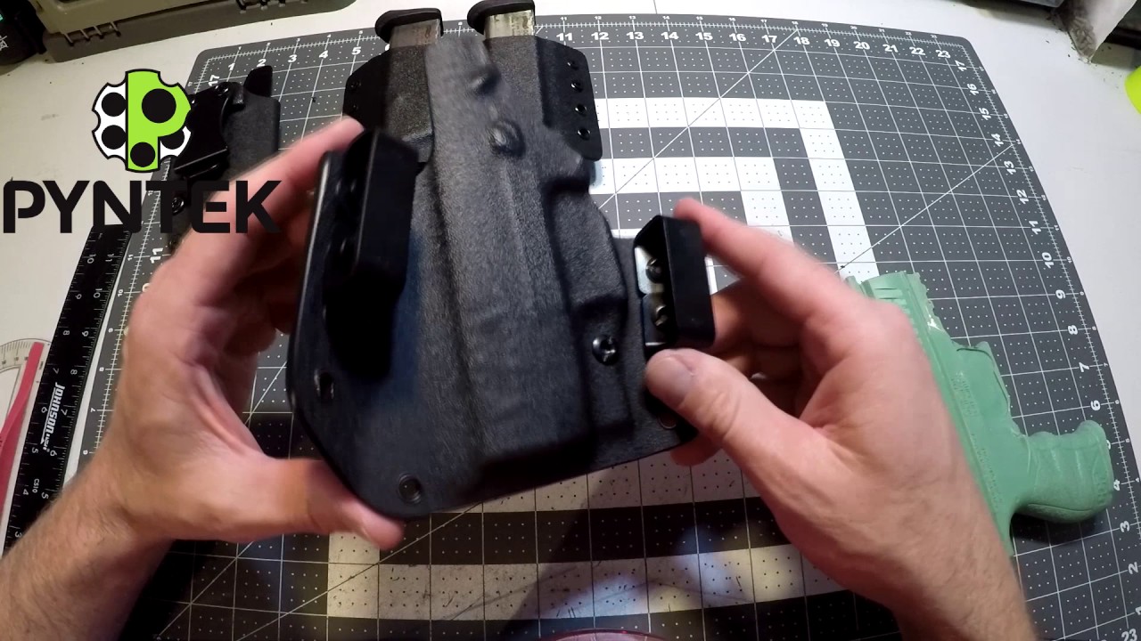 Walther CCP Kydex holsters by Pyntek - YouTube