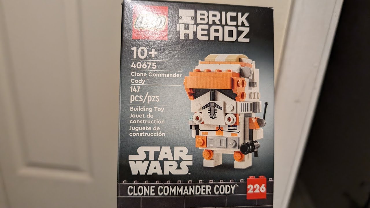 LEGO Commander Cody set review - YouTube