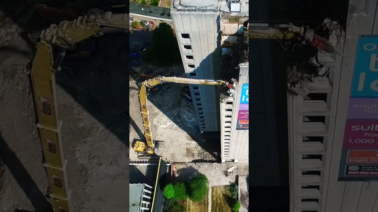 Dropping concrete from 100 meters! - YouTube