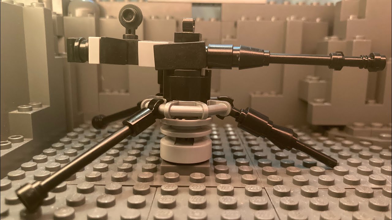 My Lego m2 browning machine gun - YouTube