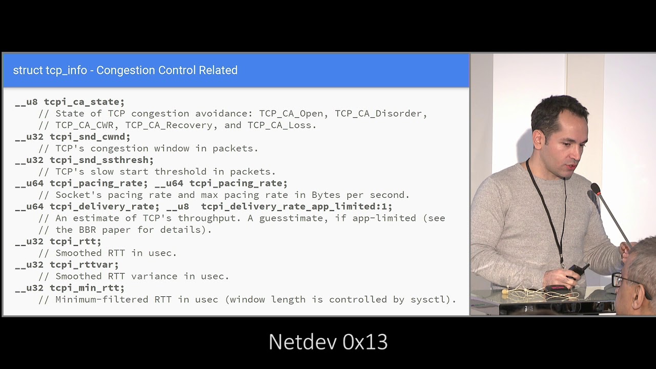 Netdev 0x13 - TCP Analytics Workshop - YouTube