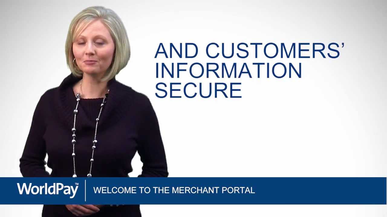 WorldPay Merchant Portal - YouTube