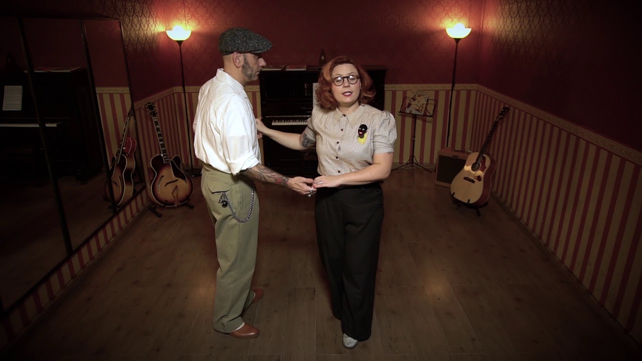 Rockabilly Jive Tutorial Lezione 7 (ENGLISH VERSION STARTS AT 3:52 ...