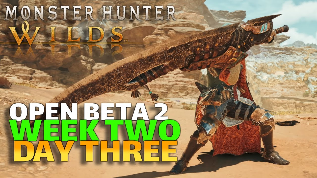 Monster Hunter Wilds OBT 2 Week 2 Day 3 - Open Lobbies - YouTube