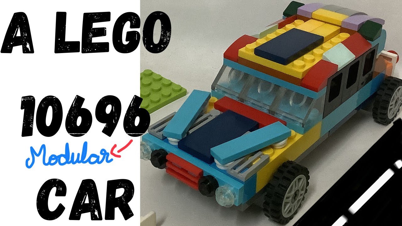 How to build a modular car from Lego 10696! | Tutorial | MOC - YouTube