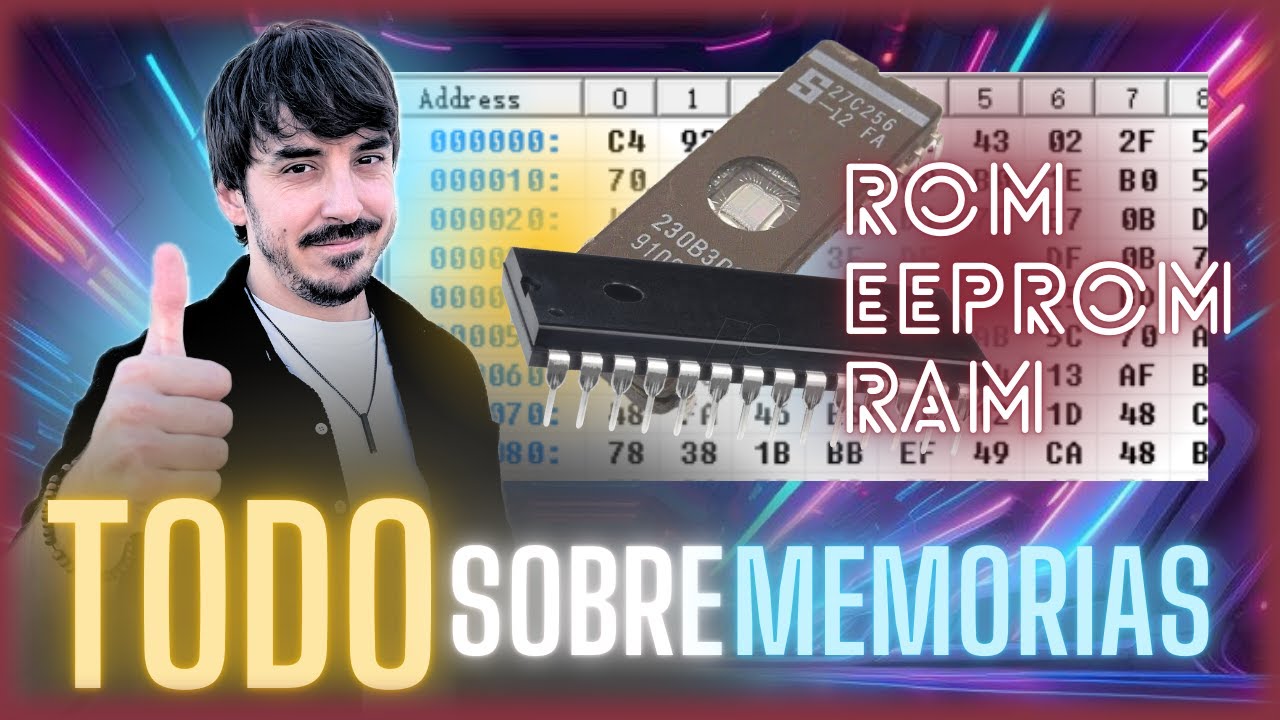 ⚡ Memorias ROM, PROM, EPROM, EEPROM. Mapas de memoria, ejemplos ...