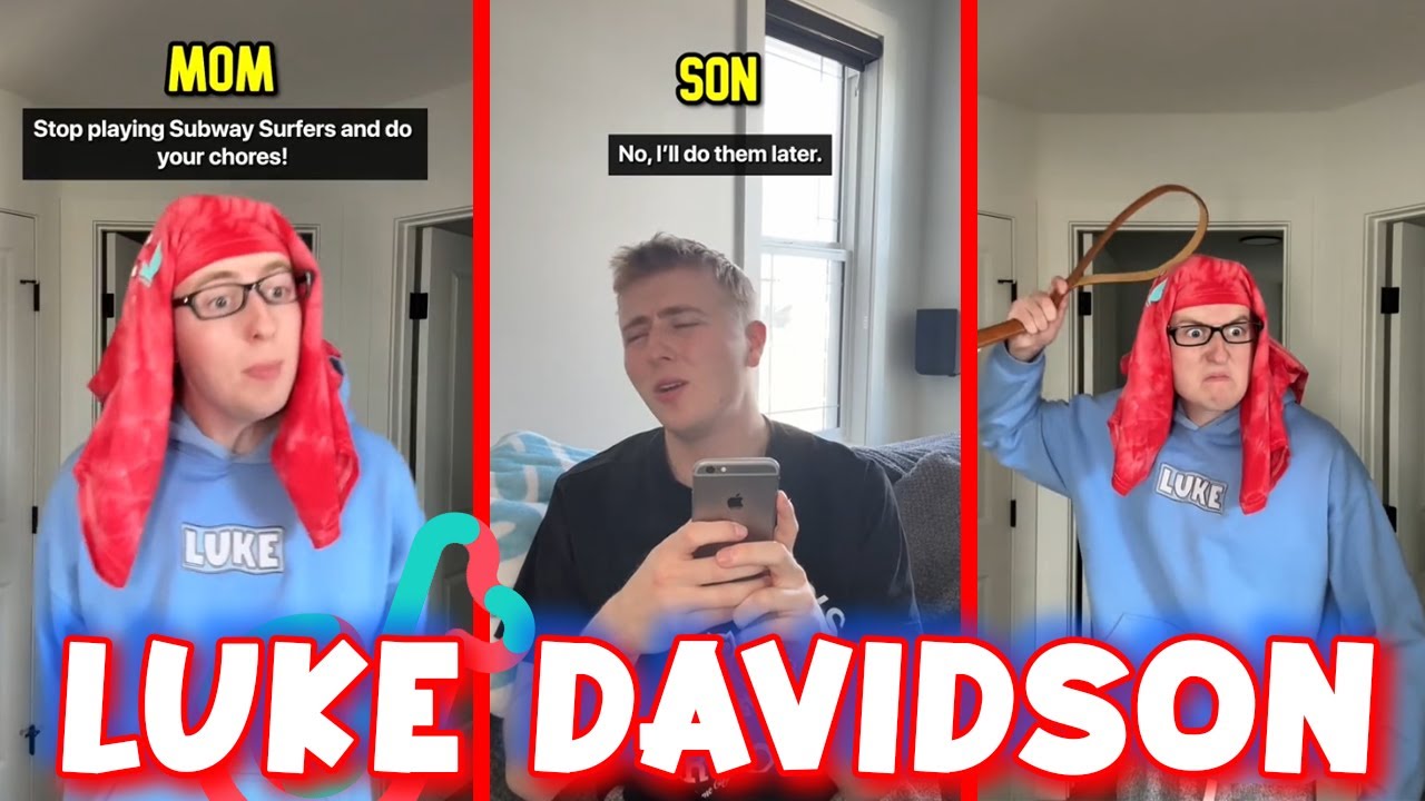 Luke Davidson - Son tries to escape his chores - YouTube
