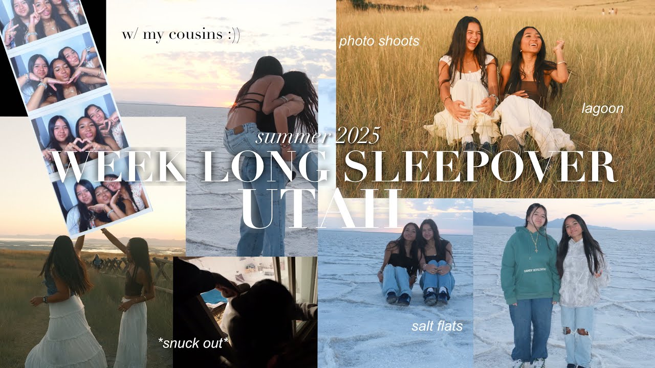 Week Long Sleepover W My Cousins Youtube
