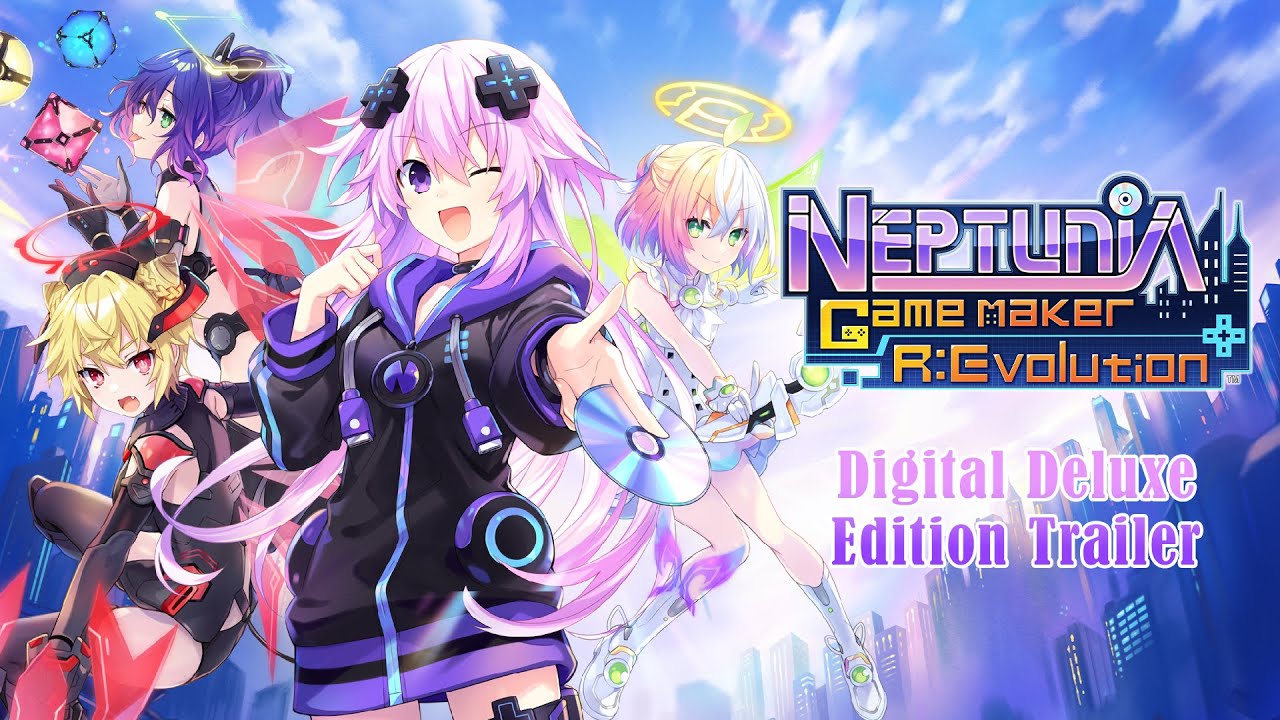 Neptunia Game Maker R:Evolution | Digital Deluxe Edition Trailer | PS4 ...