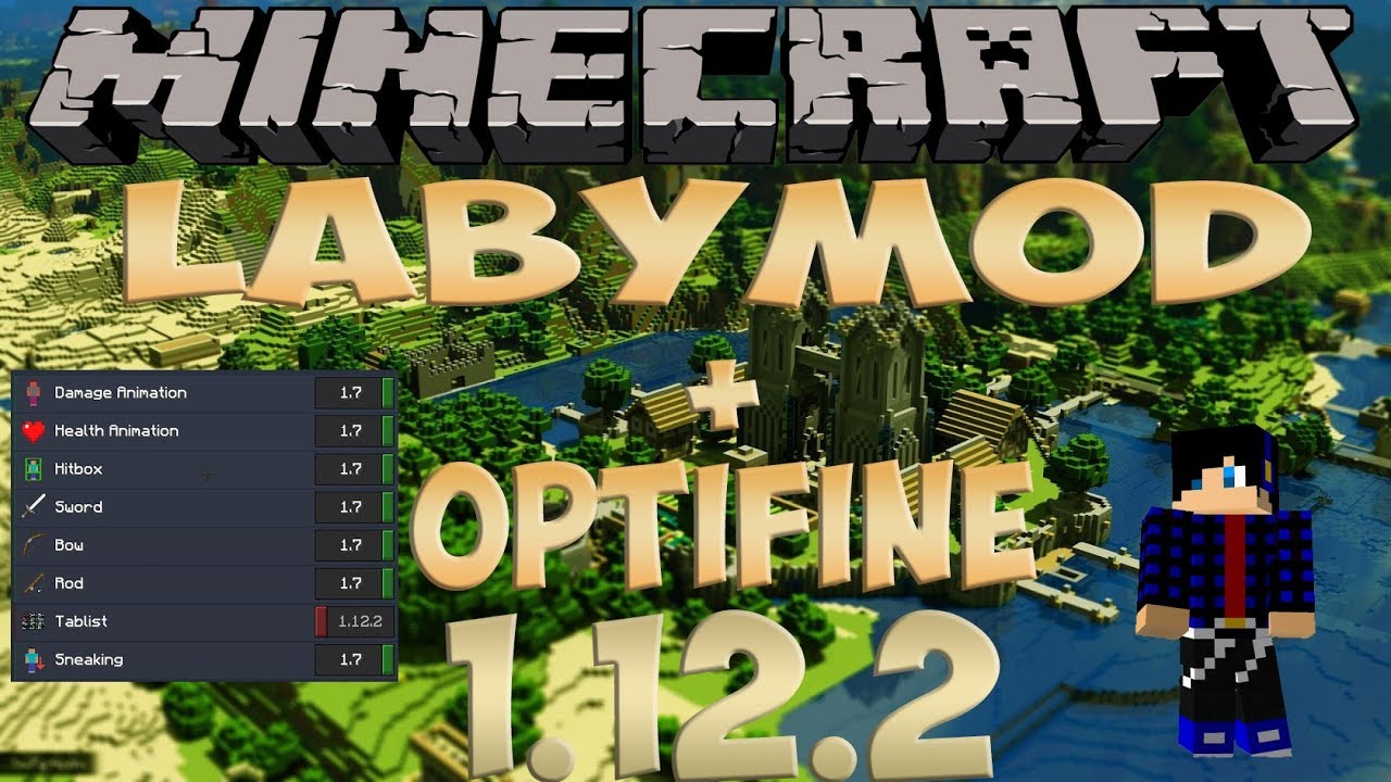 Descargar e Instalar LABYMOD 3 + OPTIFINE para Minecraft 1.12.2 - YouTube