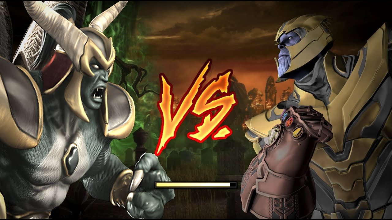 Mortal Kombat 9 - ONAGA MKA X THANOS MOD - Expert Arcade Ladder ...