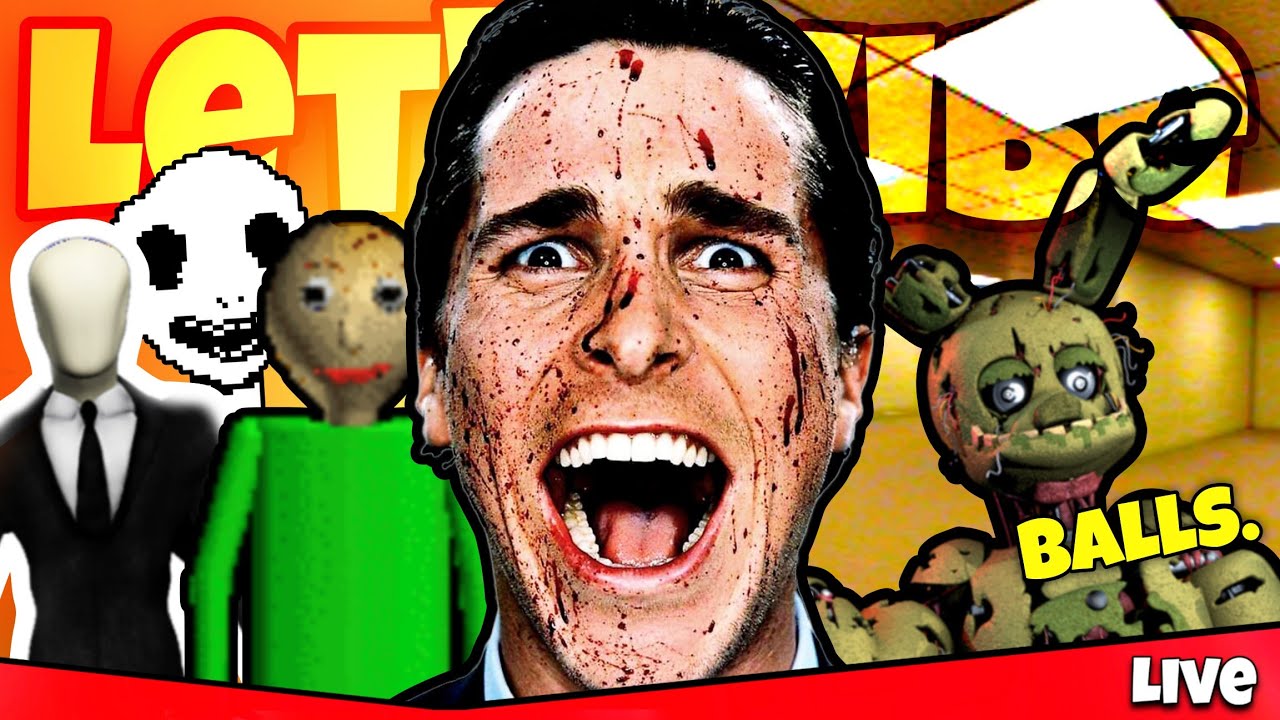 🔴 Random DUMB Horror Game Night... | Let's Lose Some Braincells - YouTube