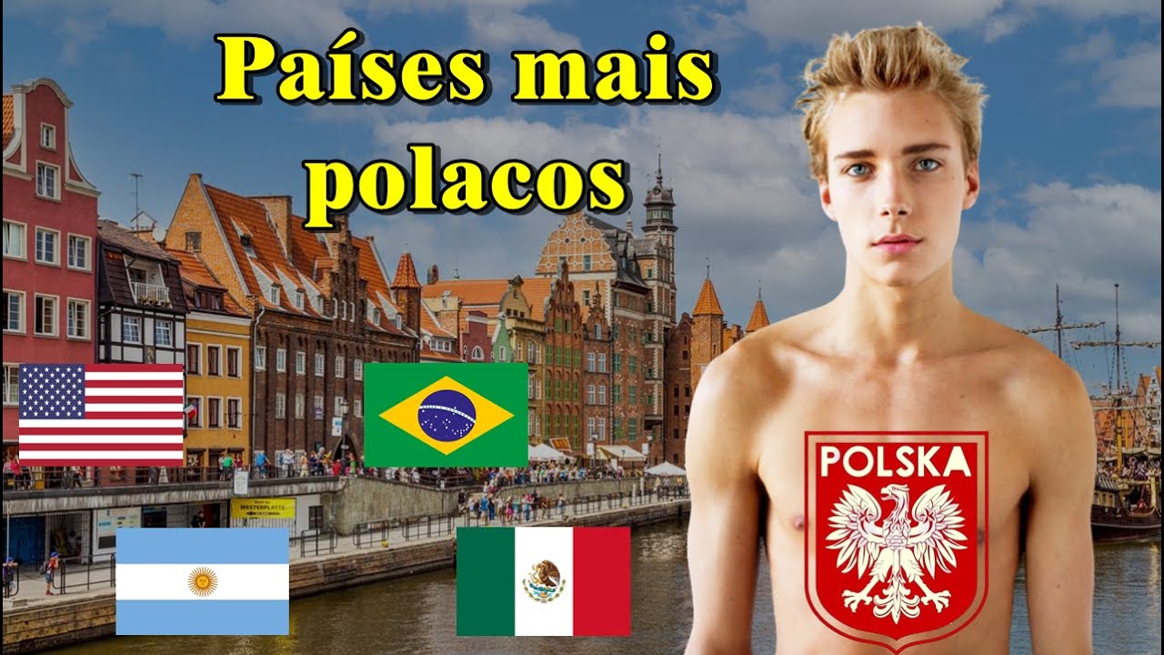 Países com mais descendentes de polacos/ poloneses 🇵🇱 - YouTube