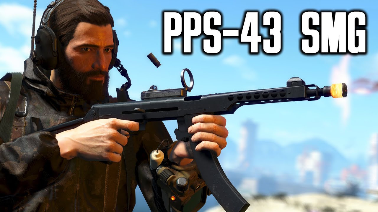 Brand New SMG! - The PPS-43 Fallout 4 Mod Review - YouTube