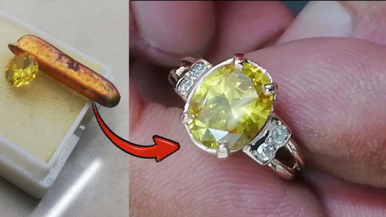 MEMBUAT CINCIN KUKU MUDAH DAN PRAKTIS | BATU ZIRCONIA - YouTube