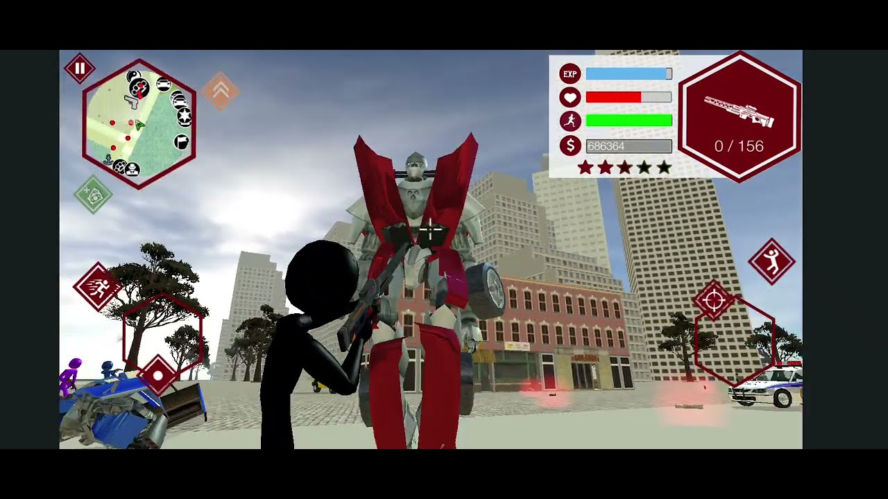 Stickman Gangster #2 (by Naxeex Inc.) - Android Gameplay HD - YouTube