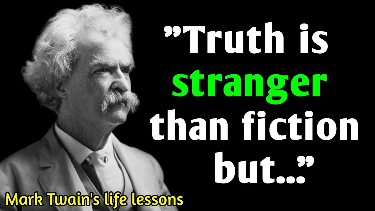 Mark Twain's life lessons to learn in youth and avoid regrets in old ...