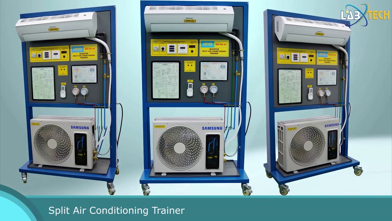 SPLIT AIR CONDITIONING TRAINER - YouTube