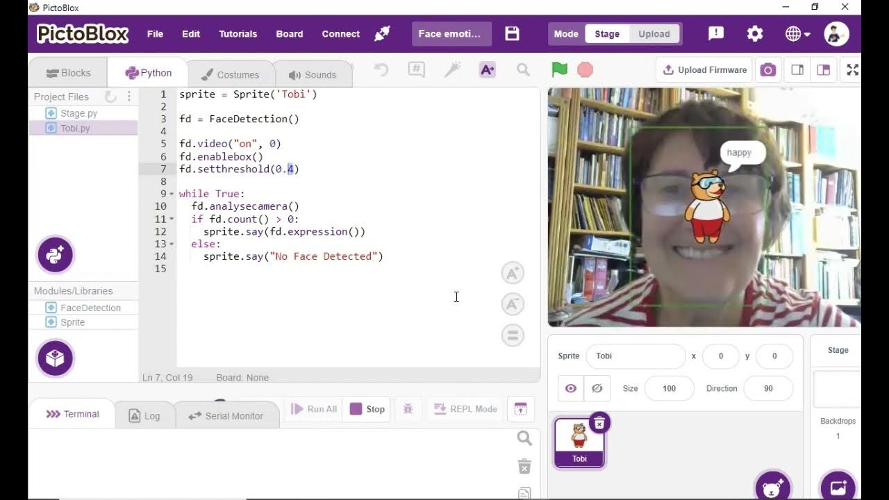 Face emotion detector - YouTube