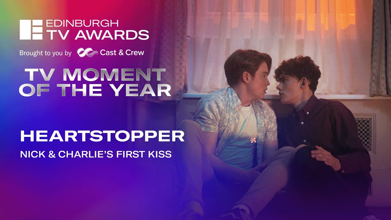 Heartstopper - Nick & Charlie's First Kiss | TV Moment of the Year ...