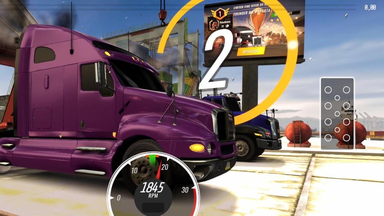 Big Rig Racing : Drag Racing, T3 Tournament ( Racer 33 - 36 ) - YouTube