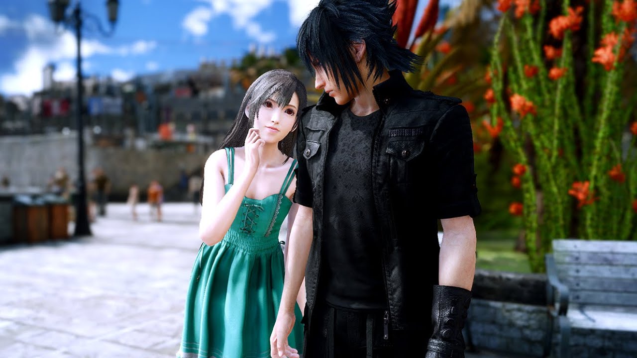 Final Fantasy XV | Young Tifa from Final Fantasy VII Remake Mod - YouTube