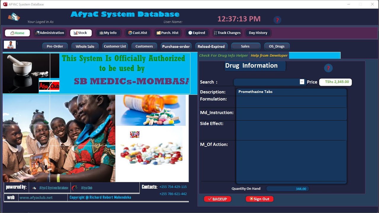 Afya c system database How to register Users (updated) - YouTube