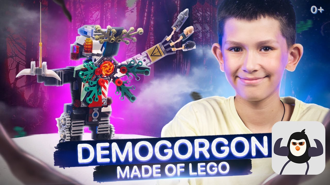 How to Make a LEGO Demogorgon From Stranger Things | LEGO Tutorial - YouTube