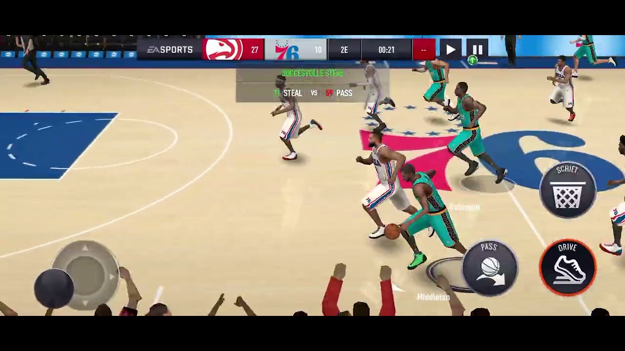 NBA LIVE BASKETBALL 25 2025-26 SEASON 9 JOHN MICHAEL REDMI 23 PHONE ...