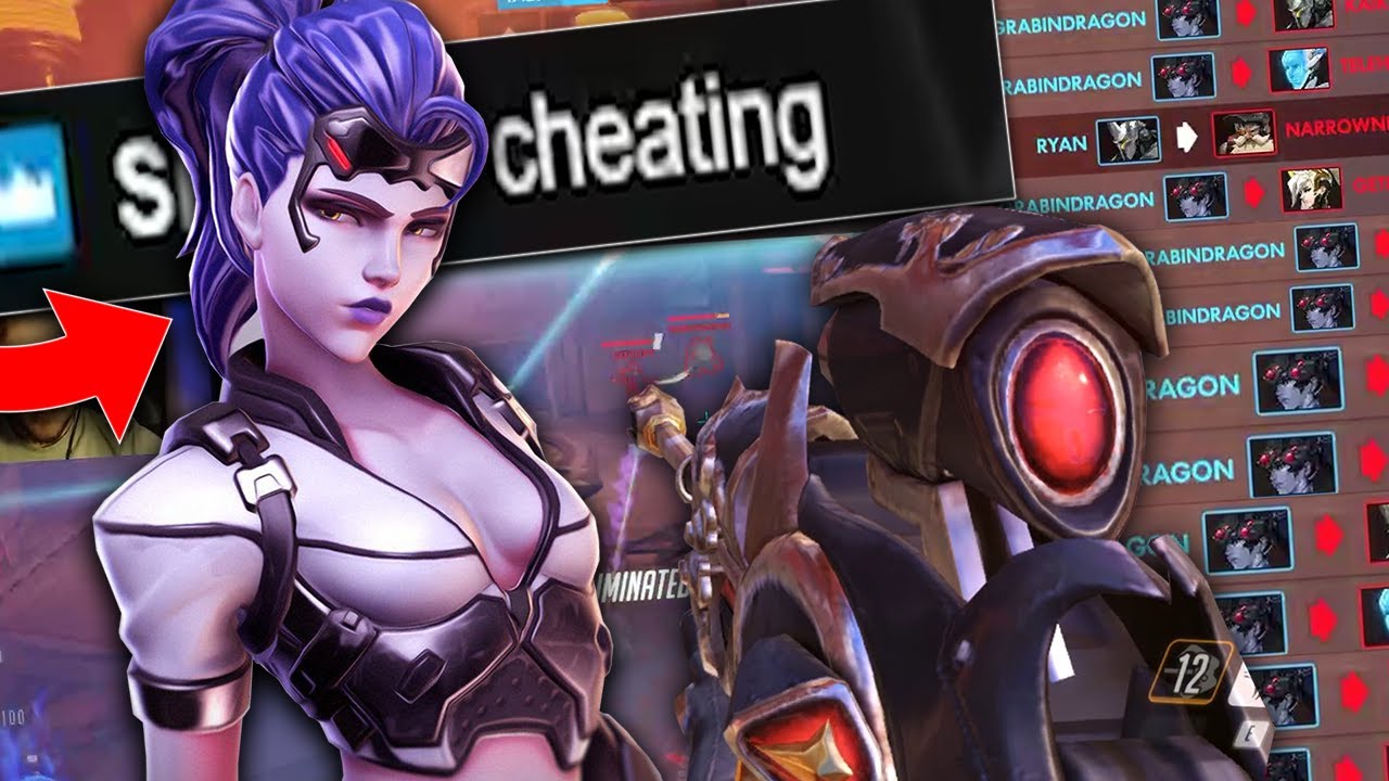 Toxic players accuse me of HACKING on Widowmaker.. (Overwatch) - YouTube