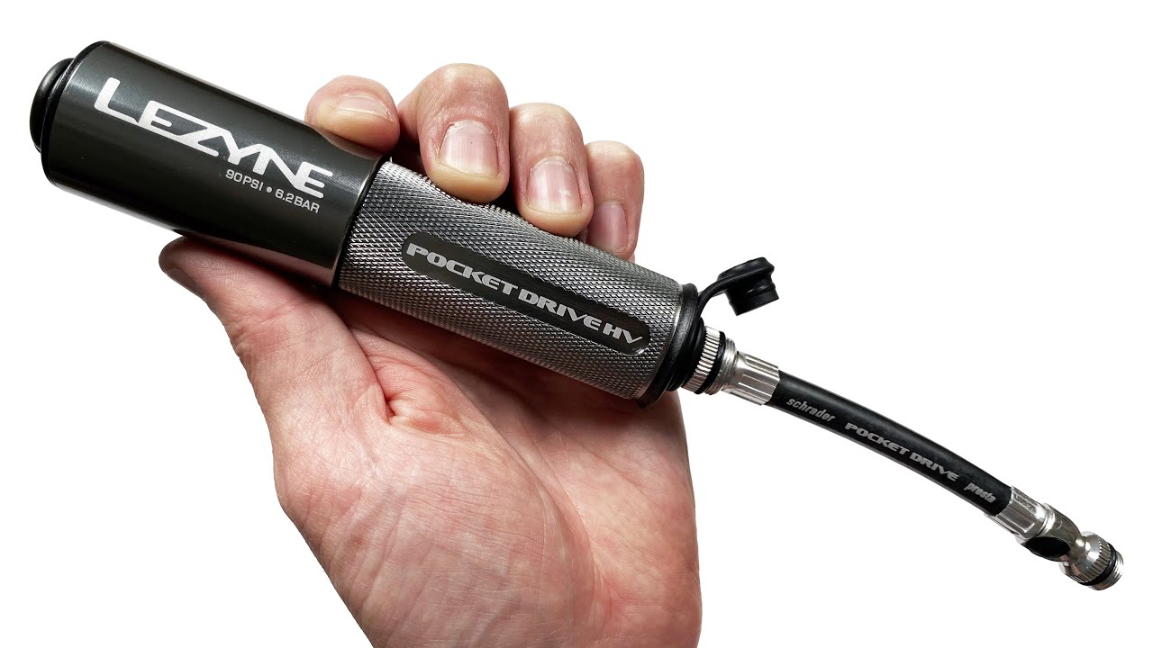 Lezyne Pocket Drive HV Mini Kerékpár Pumpa - YouTube