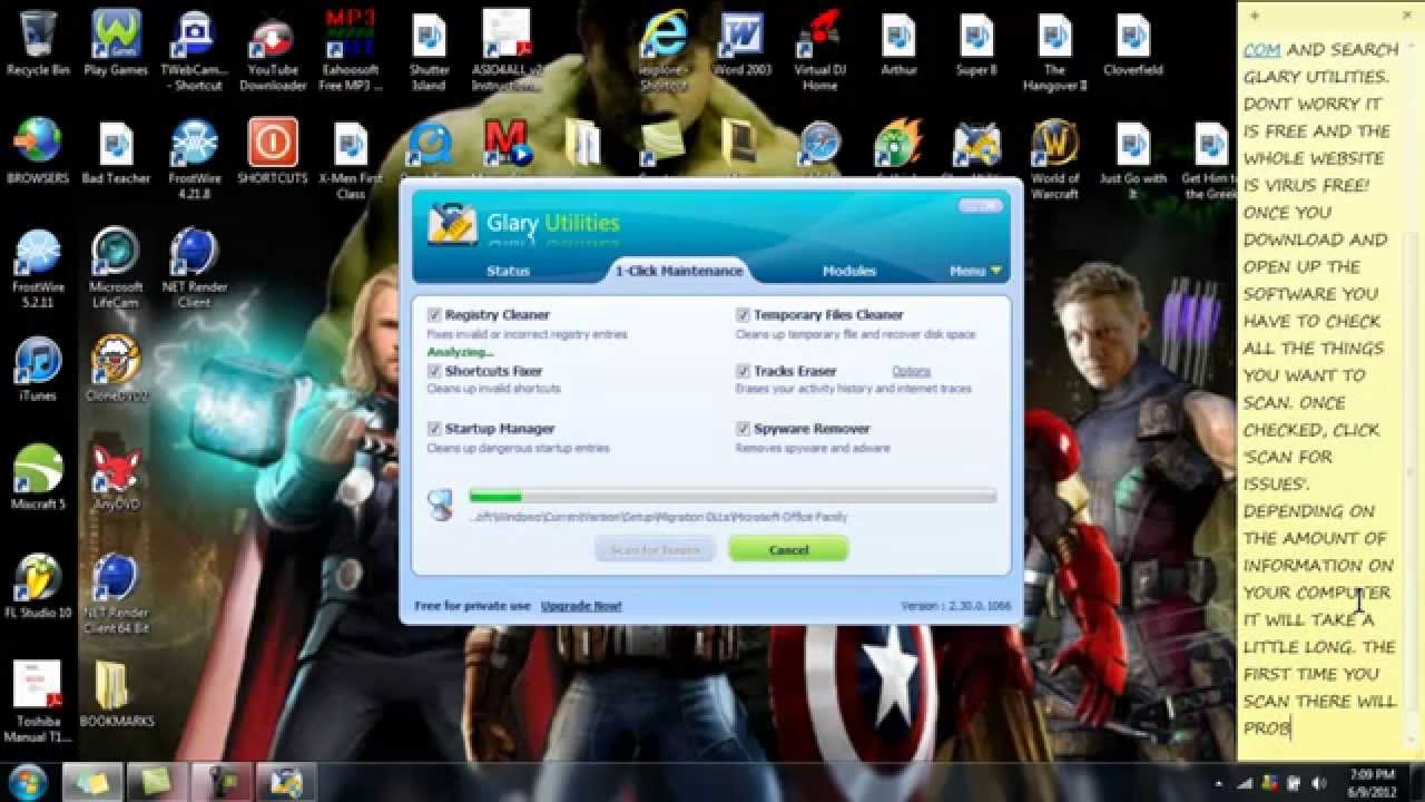 How To Scan And Clean Your Computer - YouTube