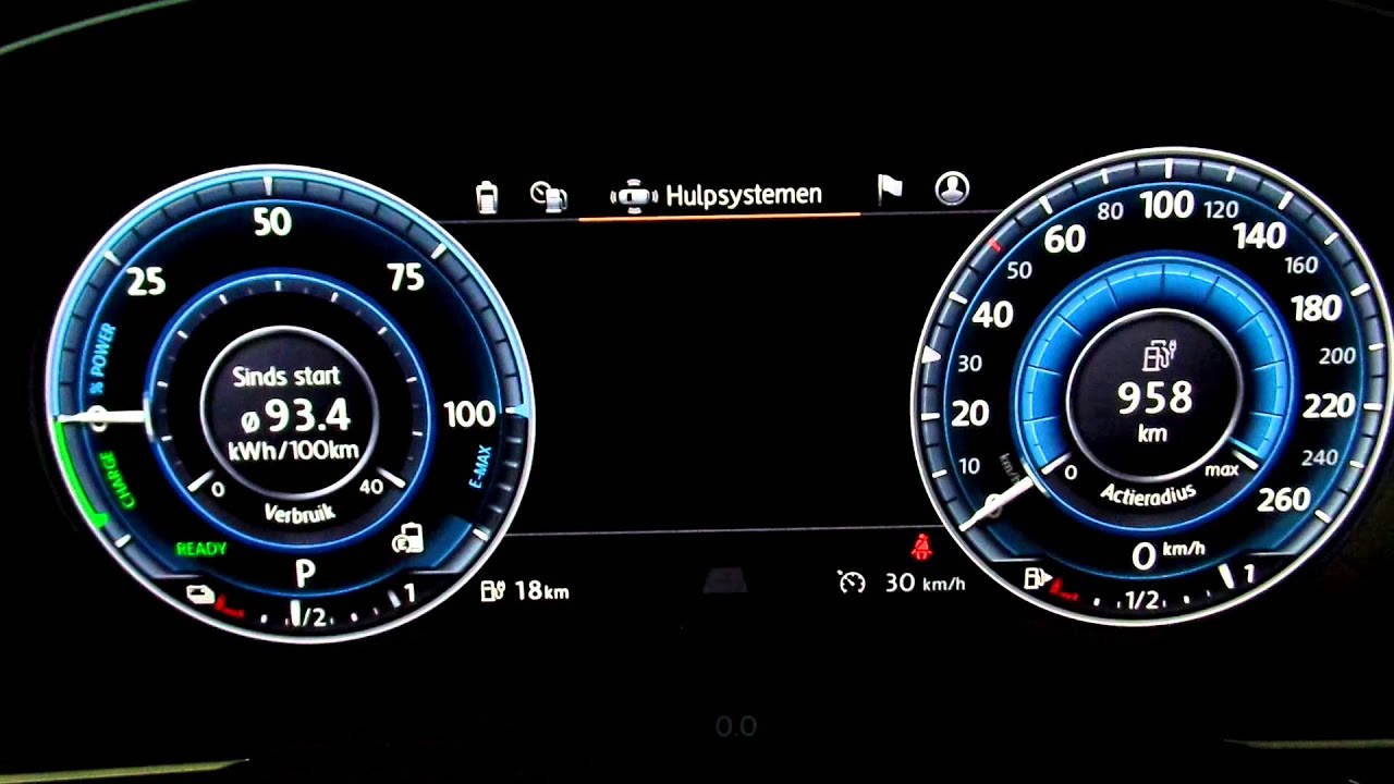 Active Info Display Passat GTE, Zijm Duiven, Jeroen Lans - YouTube