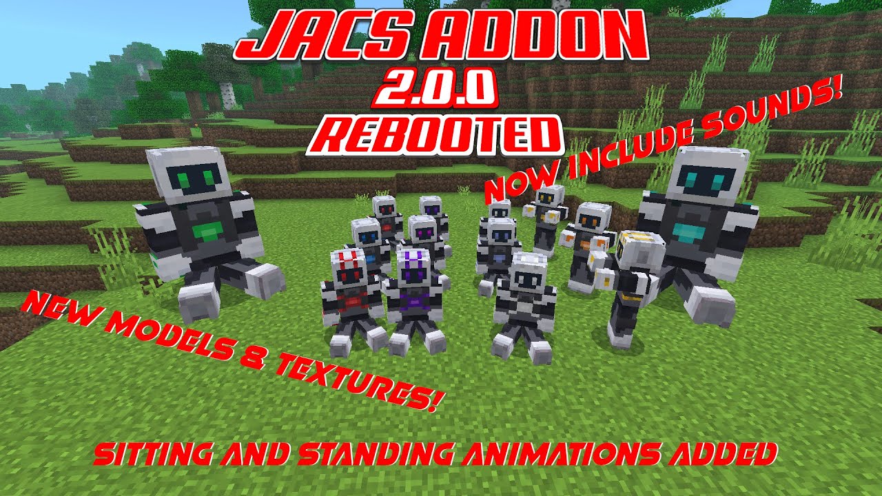 JACS Addon 2.0.0 Update: REBOOTED Showcase (Minecraft Bedrock) - YouTube
