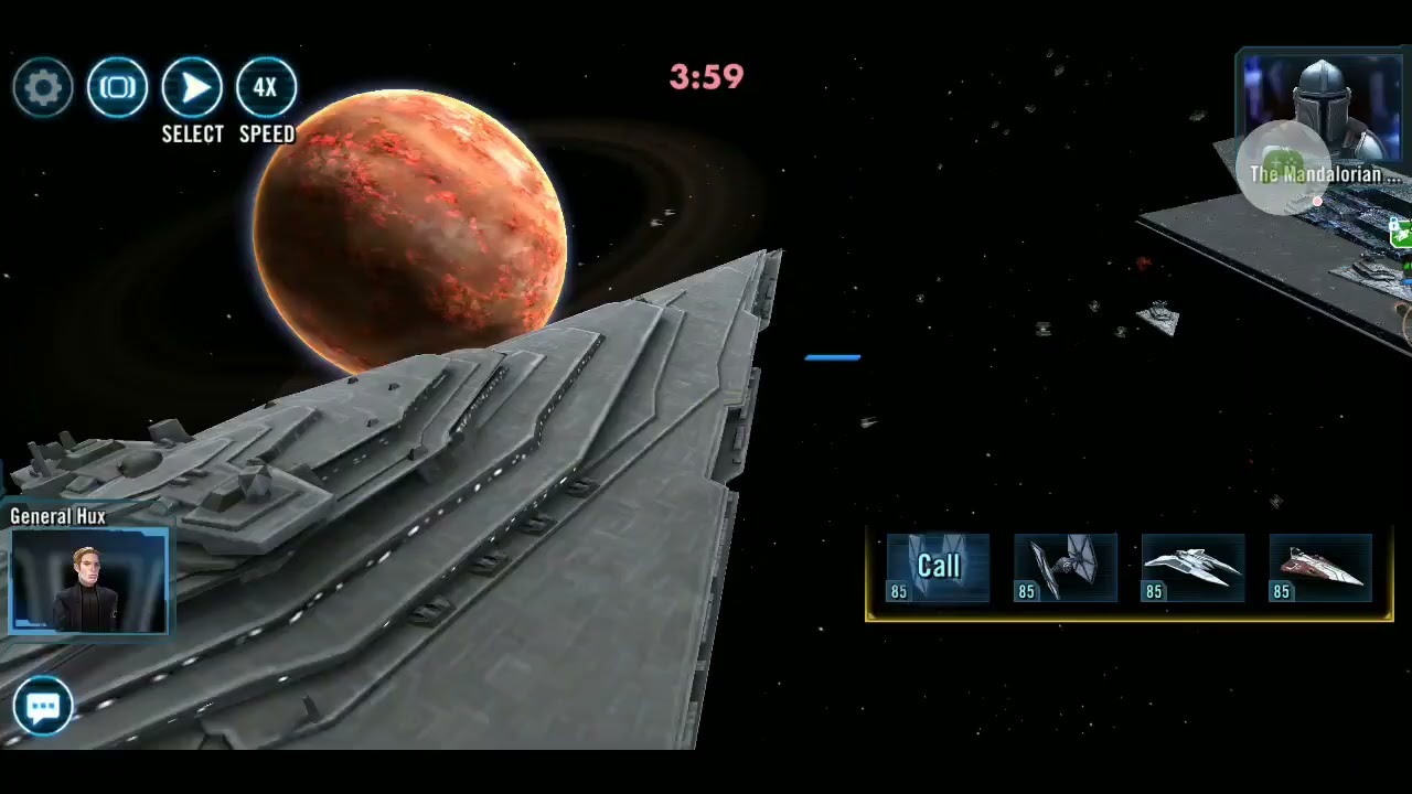 SWGOH Finalizer with Echelon vs Executor Win - YouTube