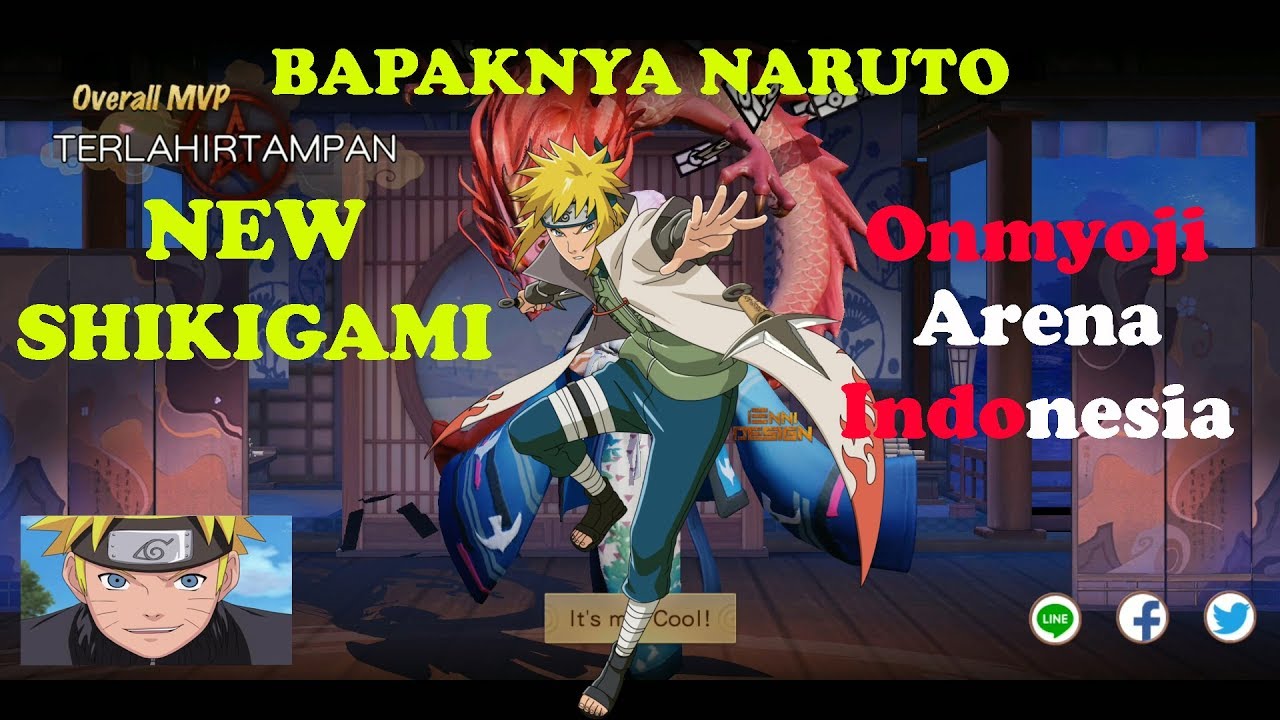 NEW Shikigami Minato(Bapaknya naruto) A.K.A Ichimokuren - Onmyoji Arena ...