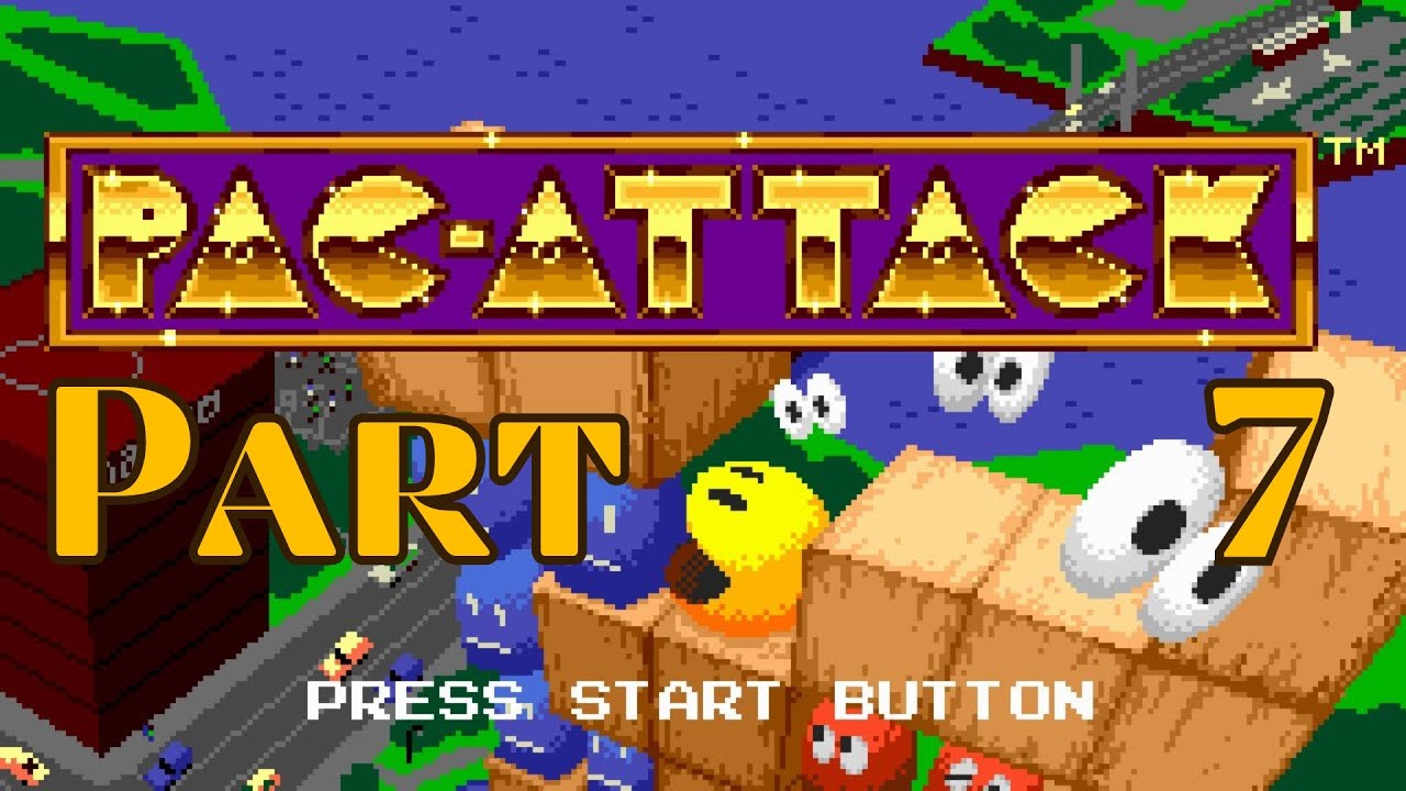 Pac Attack Gameplay Part 7 | Classic Game | Scary Game - YouTube
