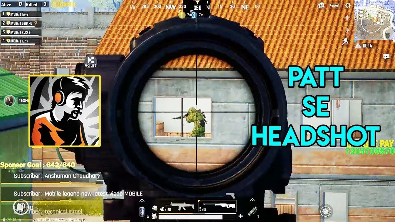 PATT se HEADSHOT no more? - YouTube