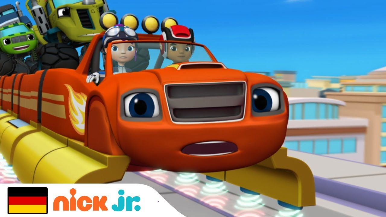 Blaze und die Monster-Maschinen | Blaze und der mysteriöse Bandit! | Nick Jr. Deutschland - YouTube