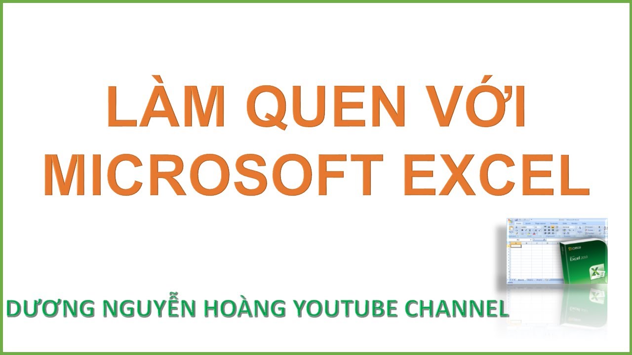 Học Excel, Word, Powerpoint miễn phí tại Hải Phòng/Bài 1 Làm quen với ...