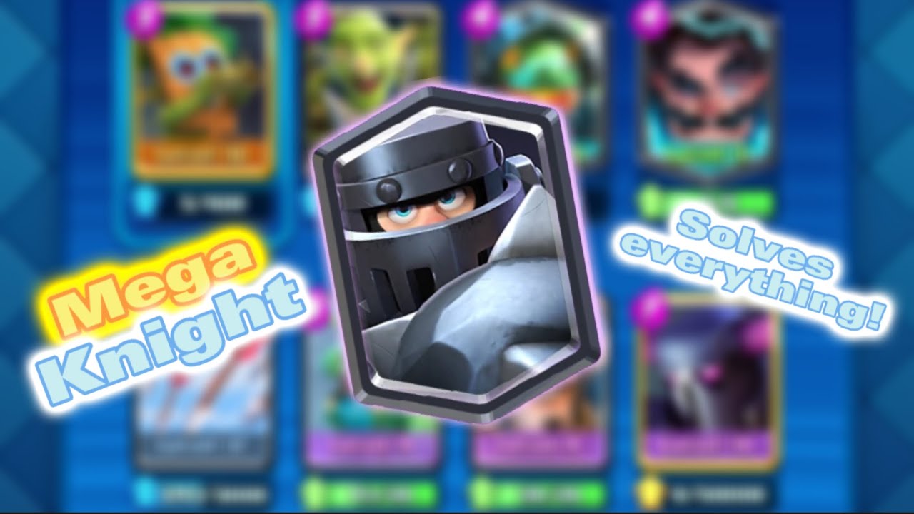 WHEN YOU USE MEGA KNIGHT TO SOLVE EVERYTHING💀 - YouTube