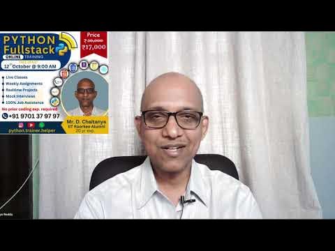 Python Fullstack Job oriented training for Batch-61 started successfully. - YouTube