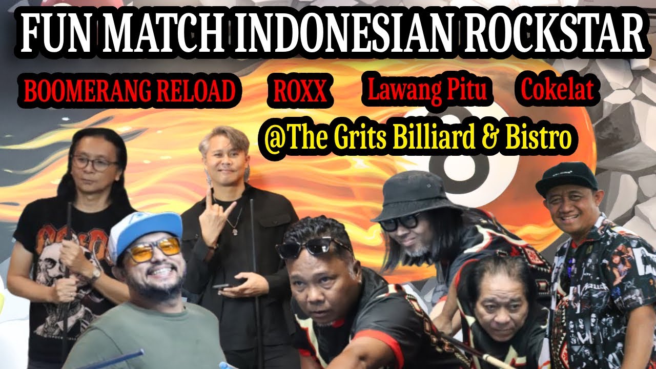 THE GRITS FUN MATCH INDONESIAN ROCKSTAR - YouTube