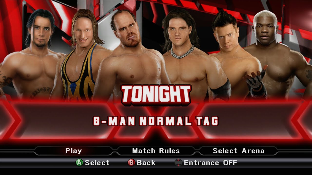 WWE SmackDown vs. Raw 2009 | Festus, Jesse & CM Punk vs. Morrison, Miz ...