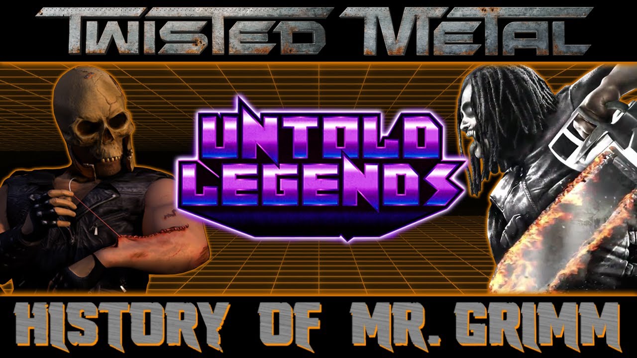 The History of Twisted Metal | Mr. Grimm: The Reaper of Souls | The Rider Doomed to Unending ...